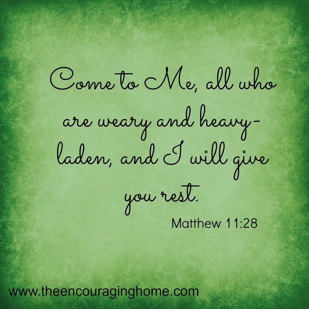 Encouragement for Today